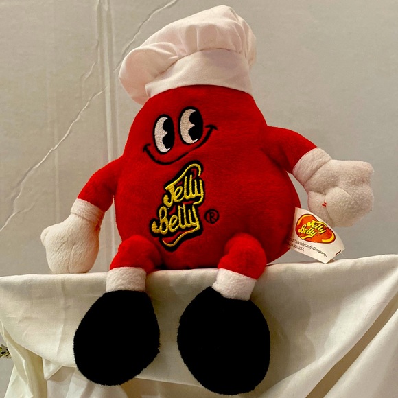 Jelly Belly | Toys | Jelly Bean Belly Plush Stuffed Animal Red White ...